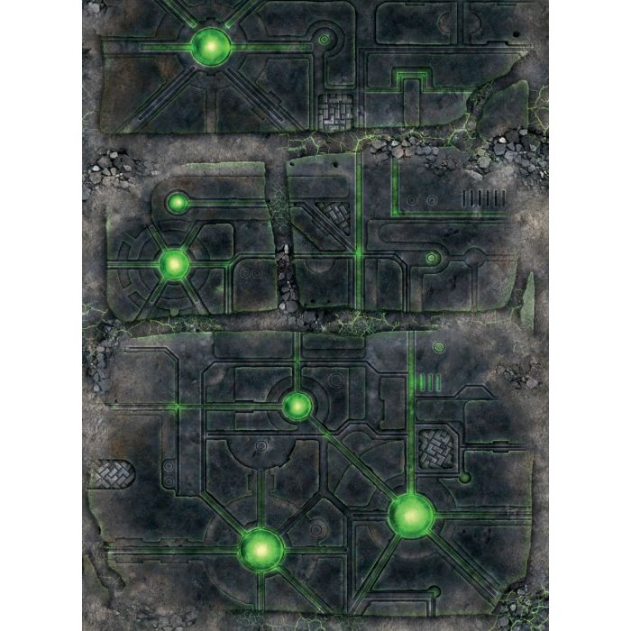 DeathWorld Tomb 44”x60” / 112x152 cm - double-sided latex mat