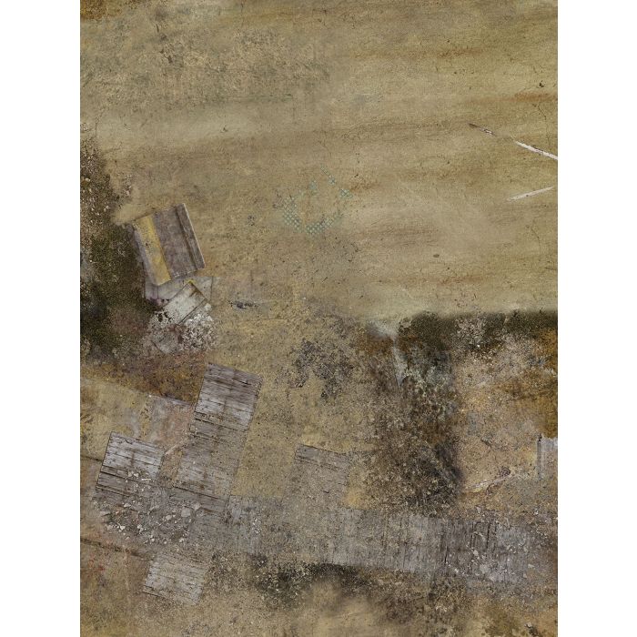 Junktown 30”x22” / 76x56 cm - single-sided rubber mat